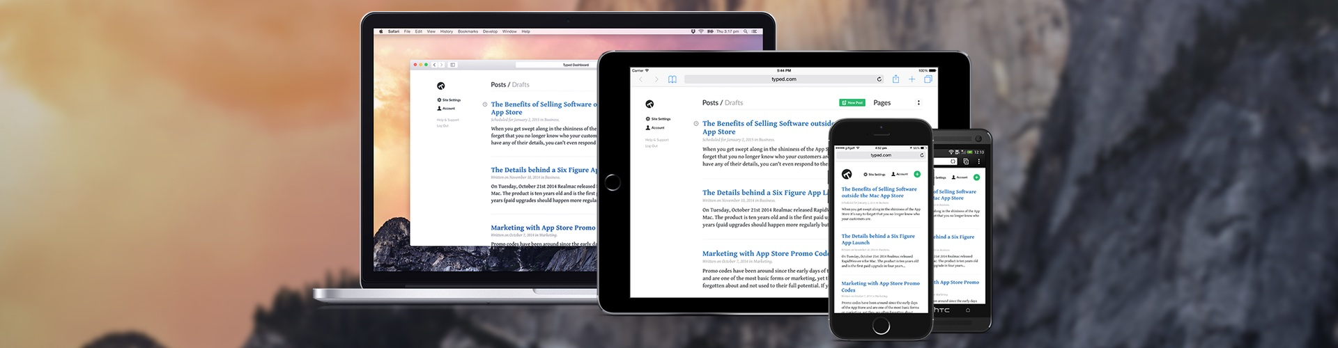 Typed.com — A New Blogging Platform from Realmac
